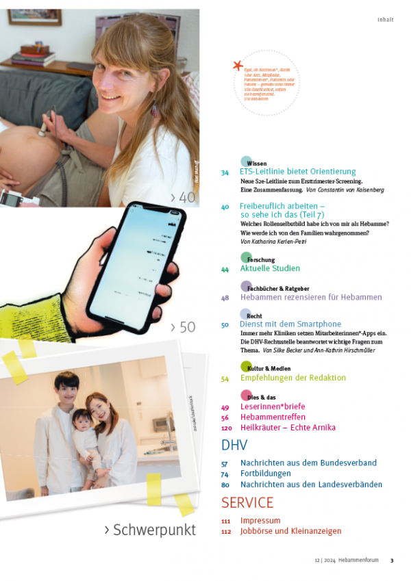 Hebammenforum – Das Fachmagazin des Deutschen Hebammenverbandes